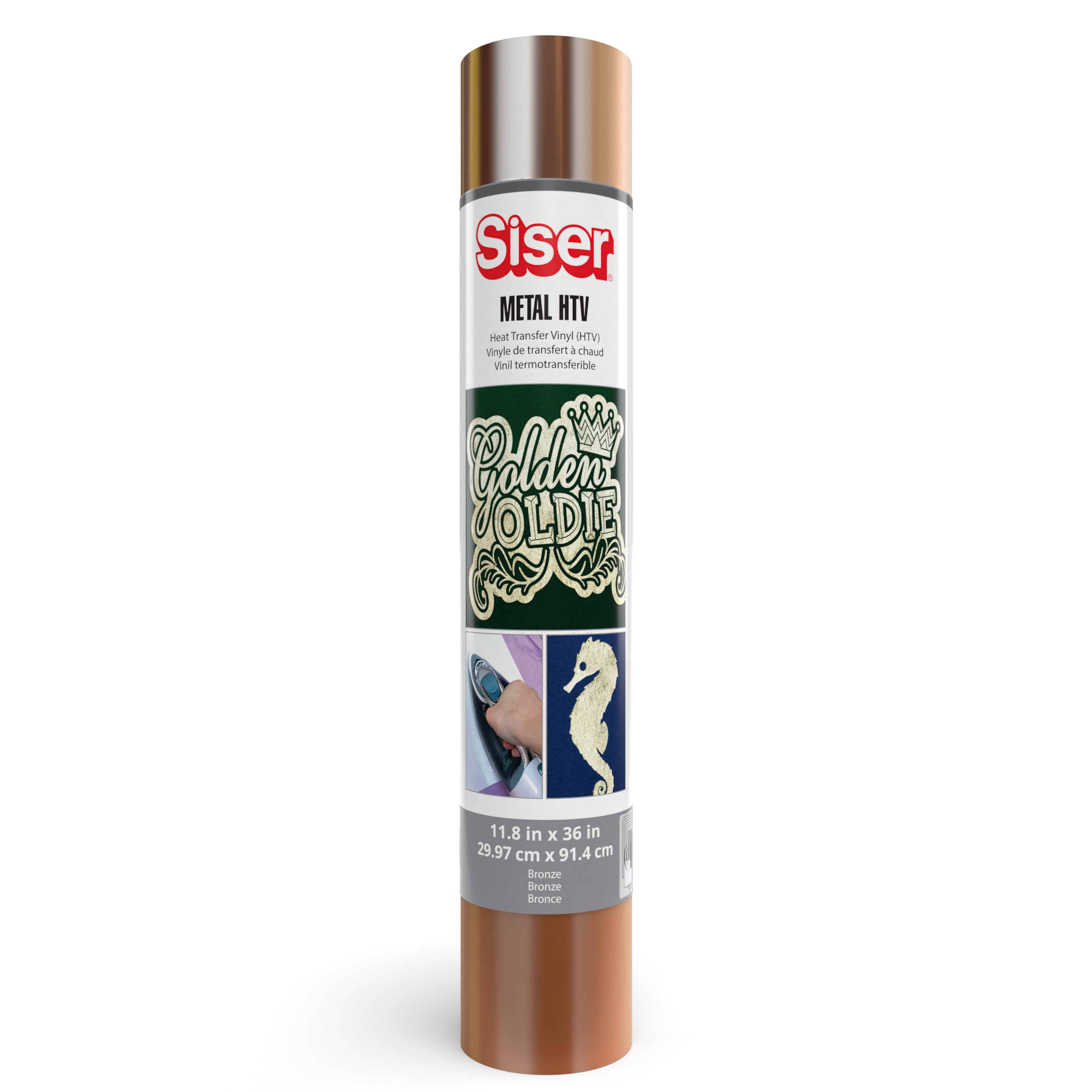 Siser® Metal Heat Transfer Vinyl - 36" - Walmart.com