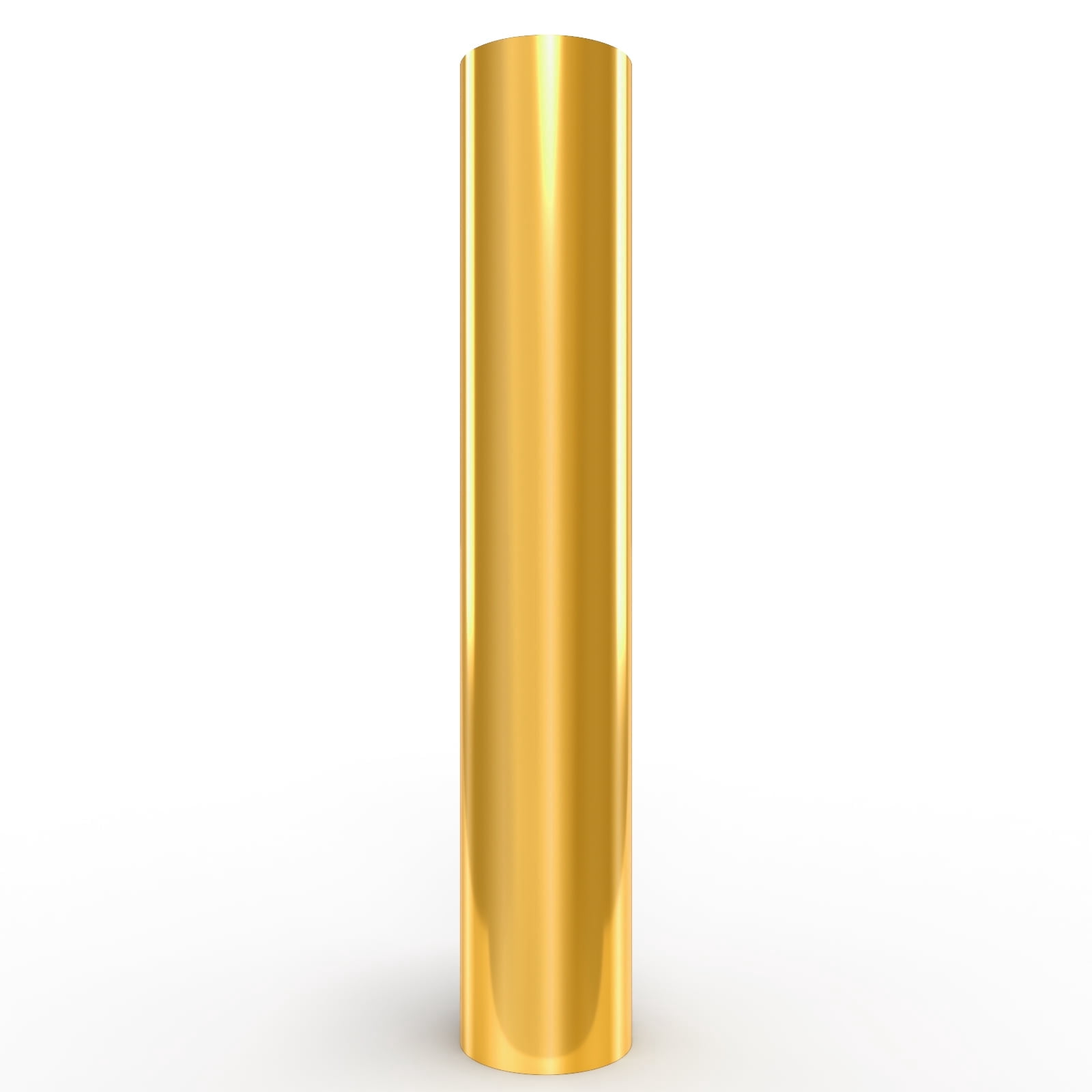 Siser Metal Heat Transfer Vinyl Gold 11.8" x 24" Roll - Walmart.com