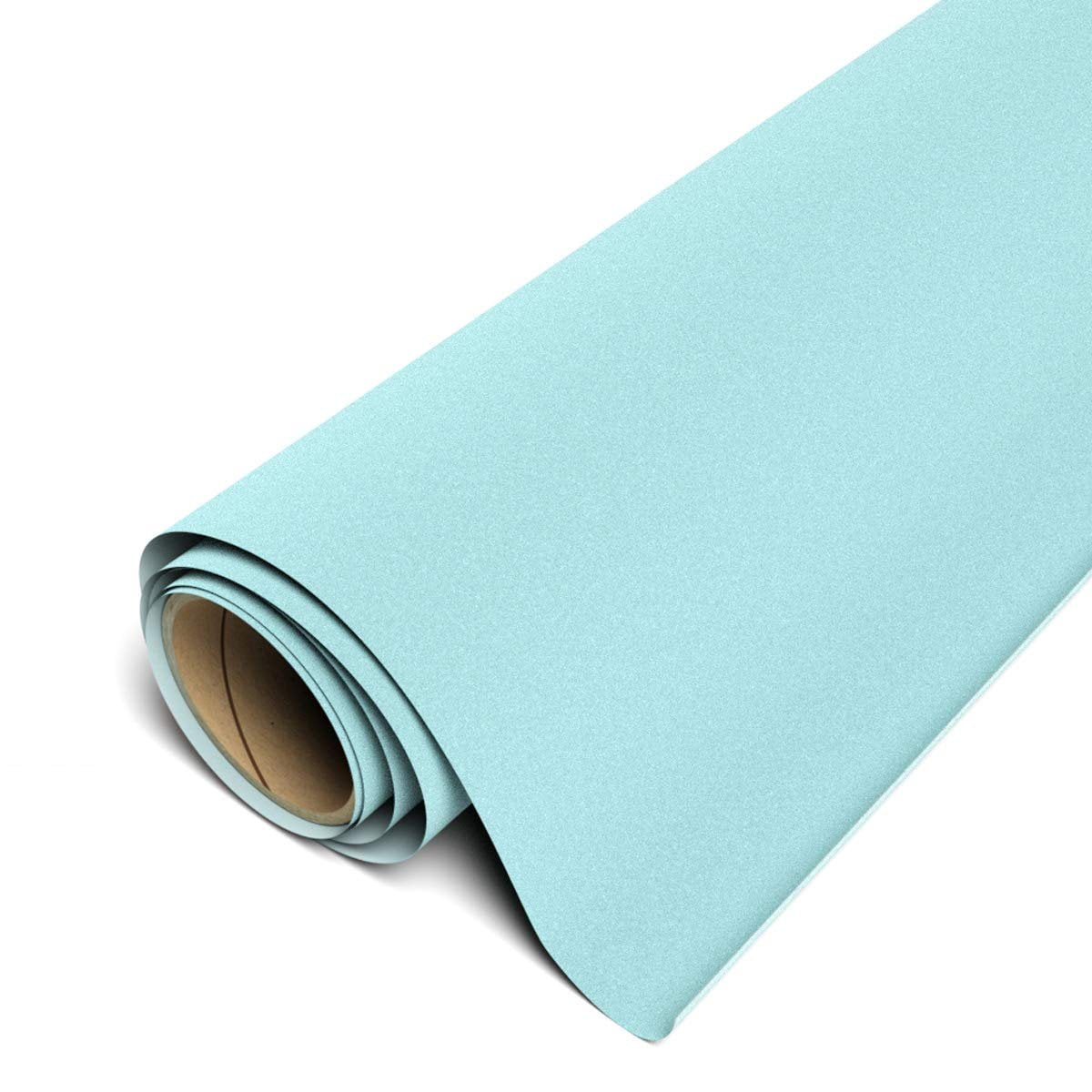 Siser StripFlock Pro HTV 12"x1yd Roll Pale Blue - Textured Heat ...