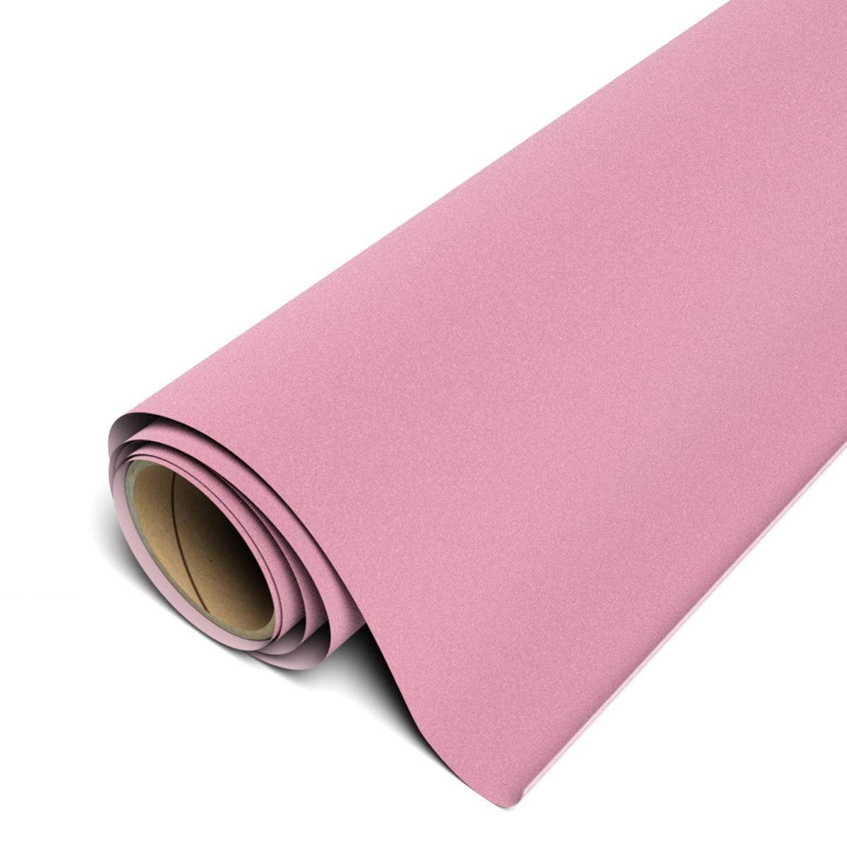 Siser StripFlock Pro Heat Transfer Vinyl 11.8" x 12" Sheet Light Pink ...