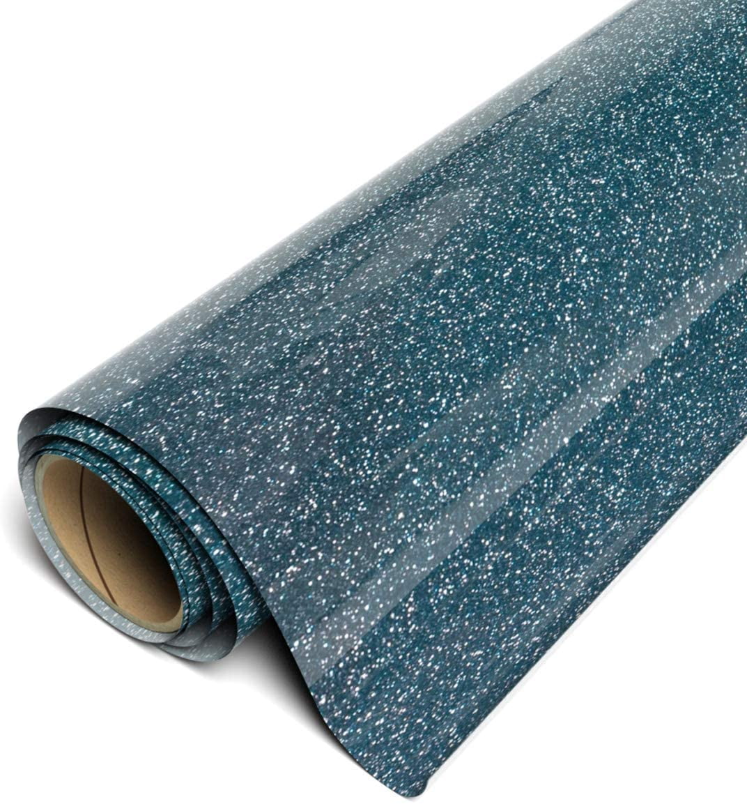 Siser Twinkle HTV Iron On Heat Transfer Vinyl 20" x 10ft Roll - Navy ...