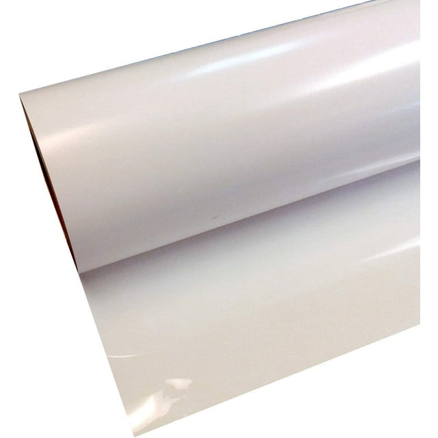 Siser White 15" (Inch) Rolls Of Iron On Heat Transfer Vinyl, HTV ...