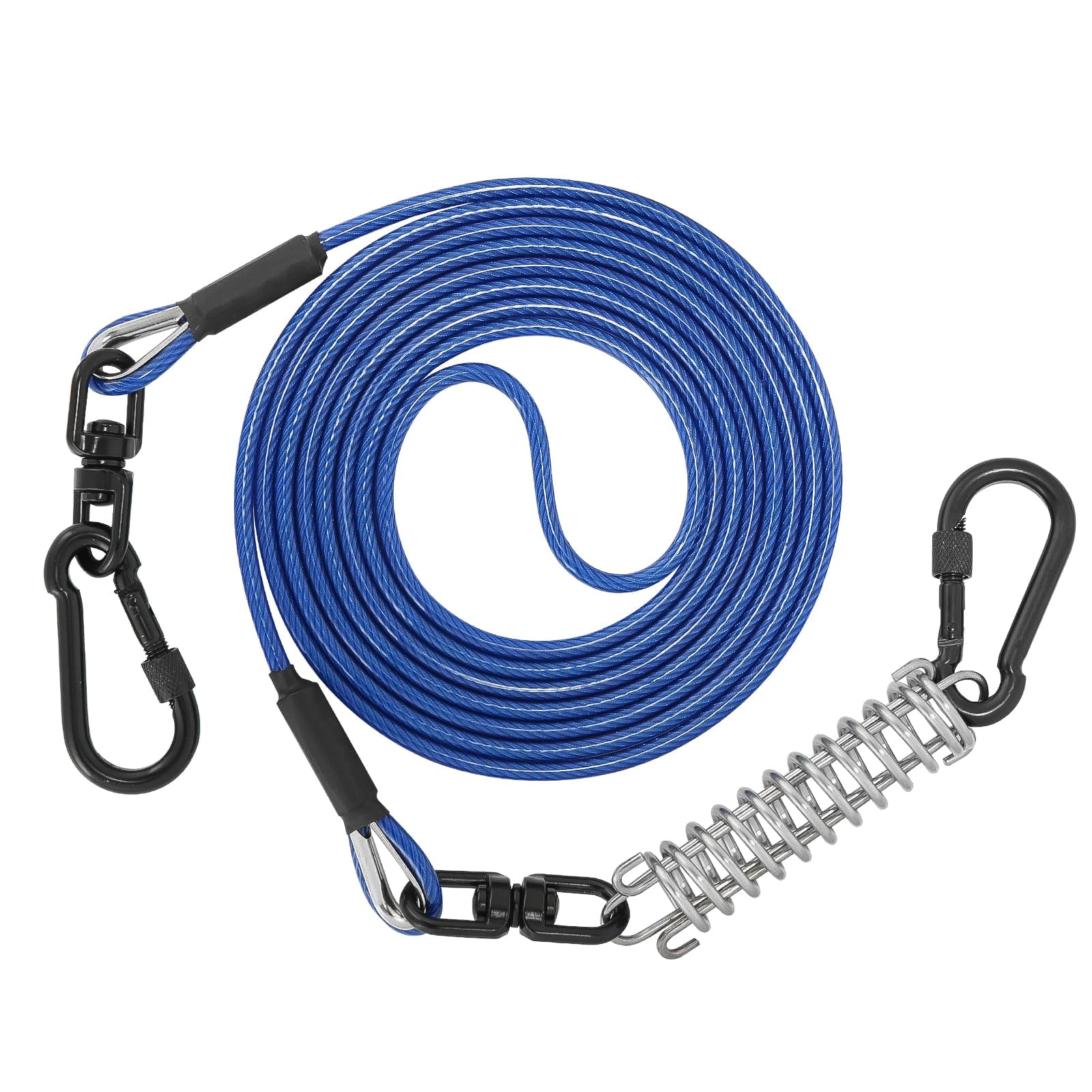 Sisifish Pet Tie Out Cable for Dogs, Dog Tie Out Cable, Dog Runner ...