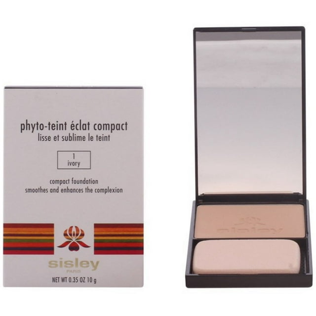 Sisley Phyto Teint Eclat Compact Powder Foundation - # 1 Ivory, Velvety ...