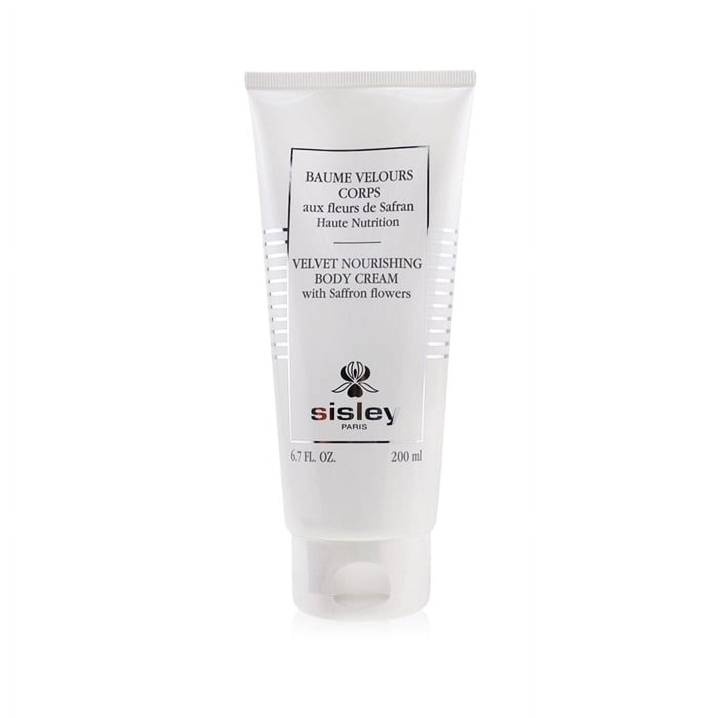 Sisley Velvet Nourishing Body Cream, Saffron Infused, Non-Greasy, 200ml ...