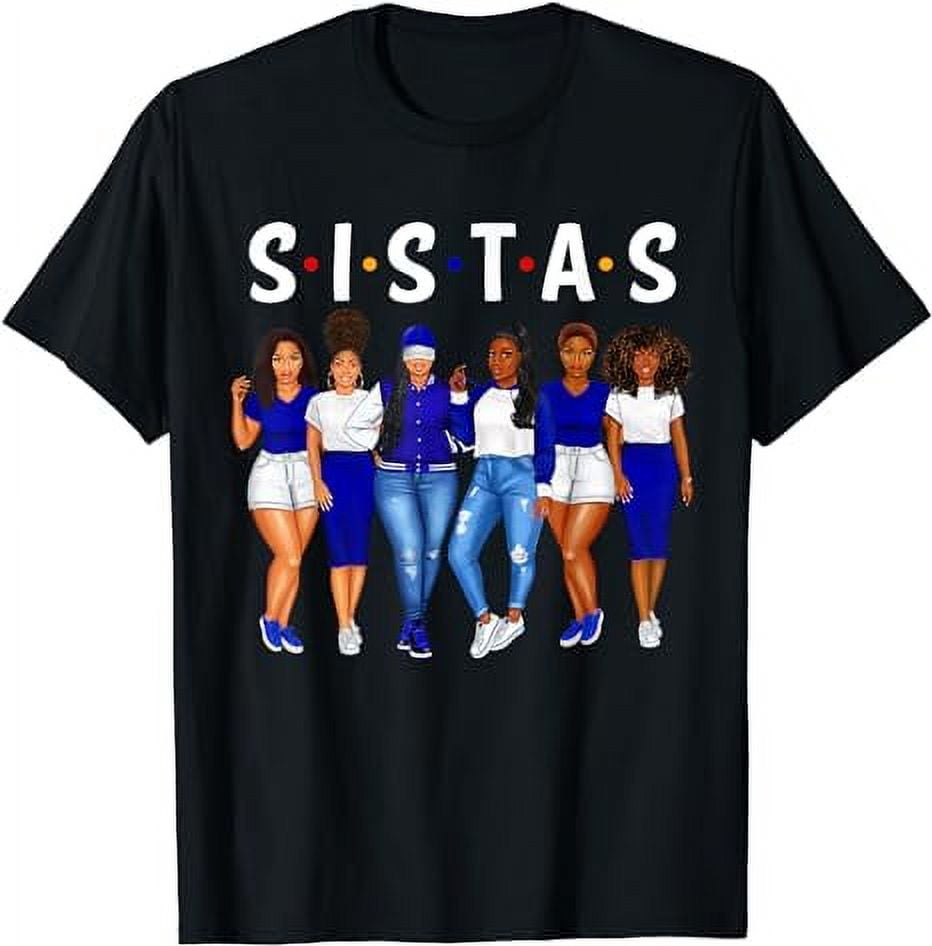 Sistas Melanin Queen Black History African Black Woman Magic T-Shirt ...