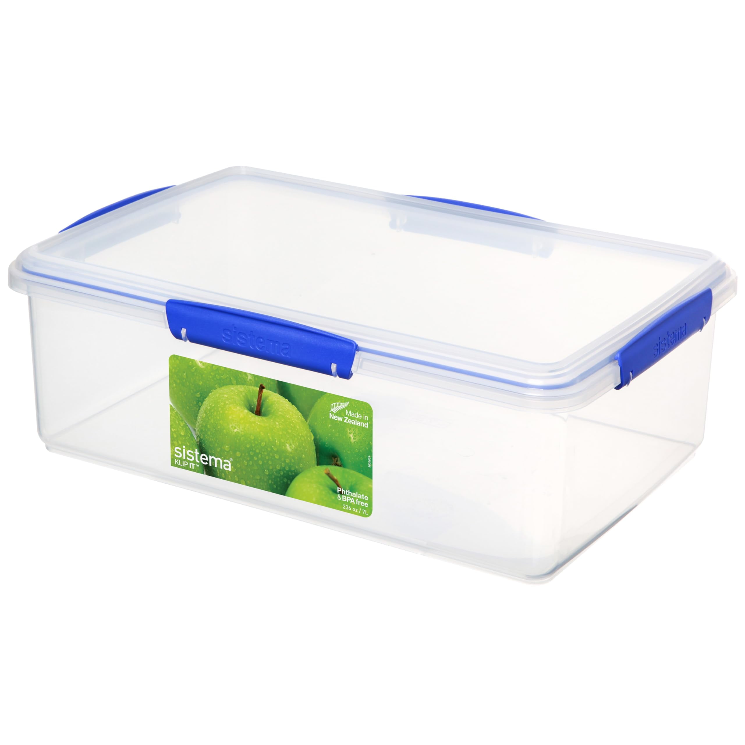 Sistema KLIP IT Food Storage Container, 7 L, Airtight & Stackable, BPA ...