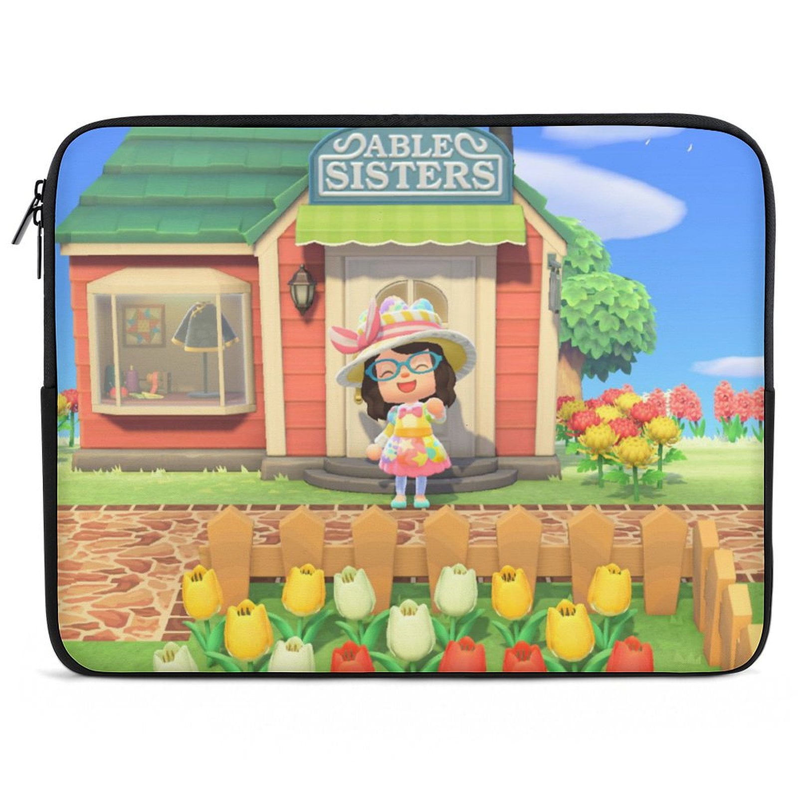 Sister Animal Crossing New Horizons Laptop Sleeve Laptop Case Computer ...