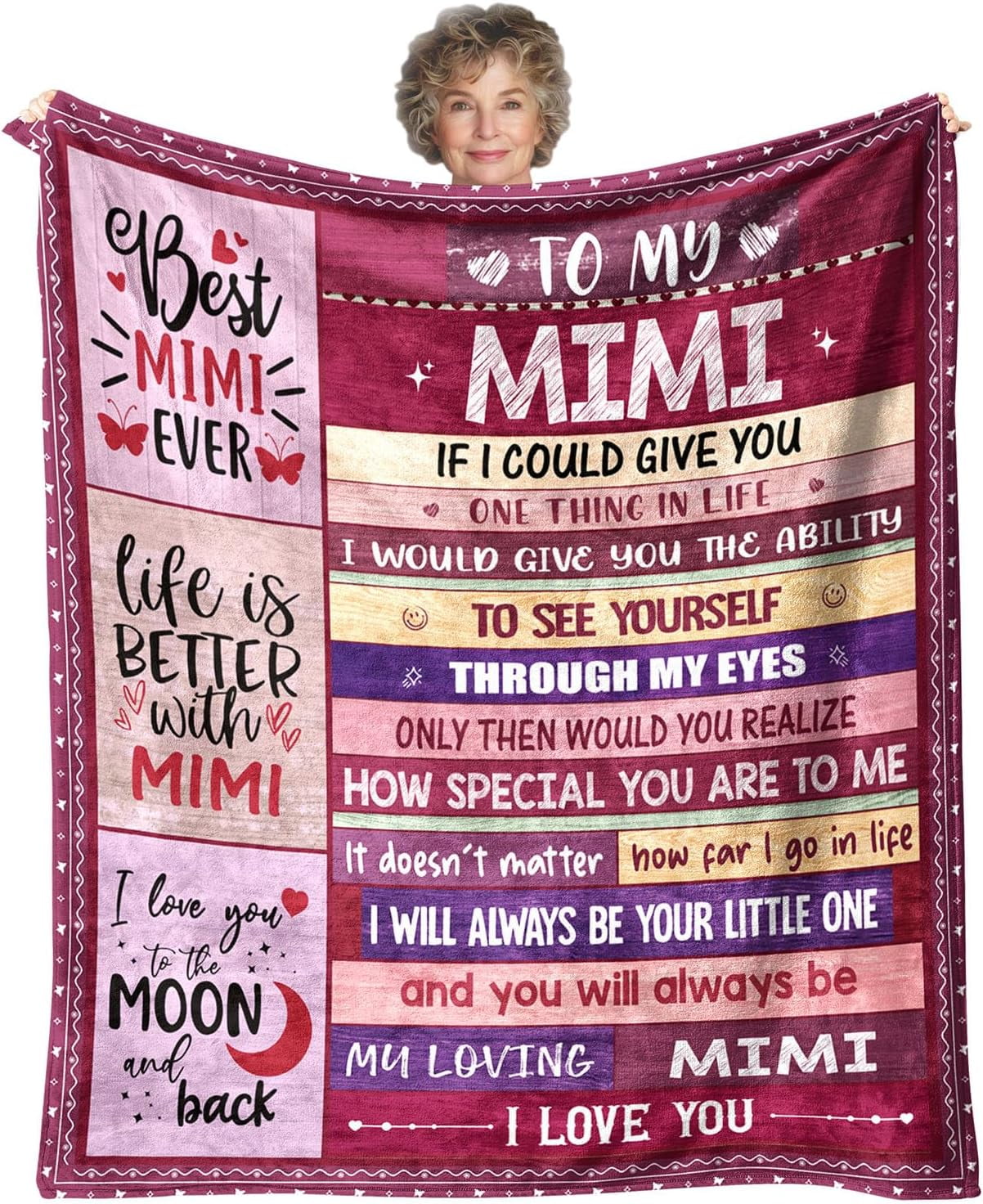 Sister Blanket Gift for Sister for Mothers Day from Brother Big Sister ...
