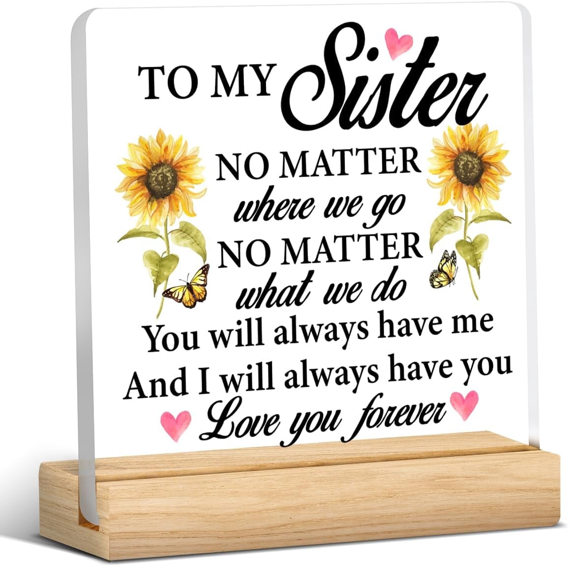 Sister Gift From Sister Brother, Best Sister Gift, Meaningful Gifts for ...