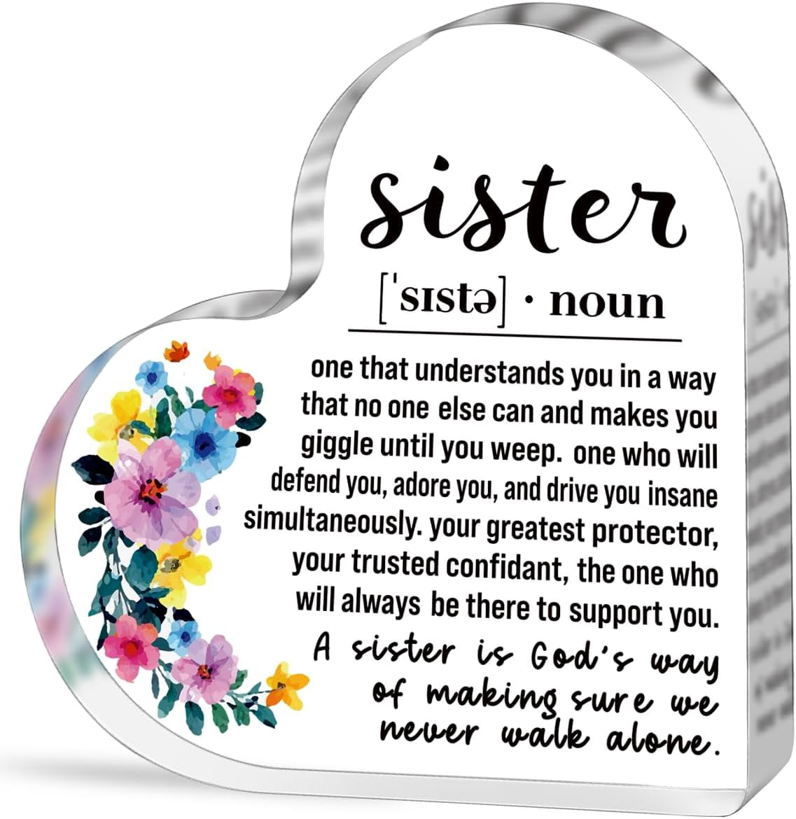 Sister Gifts from Sister Birthday Christmas Gifts for Best Friend Soul ...