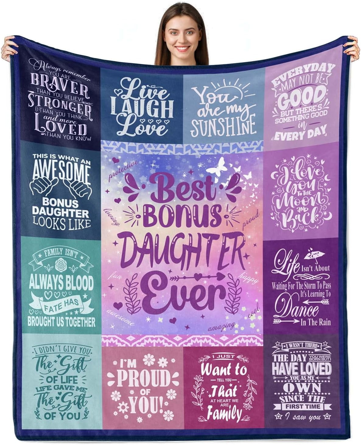 Sister Gifts Blanket, Best Birthday Gifts for Sister Super Soft Throw ...