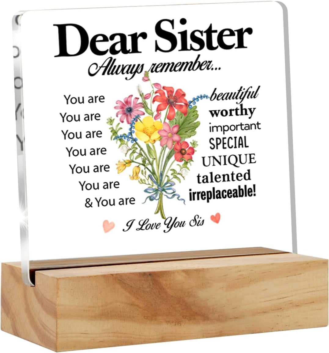 Sister Gifts From Sisters Brother, Sister Gifts for Birthday Christmas ...