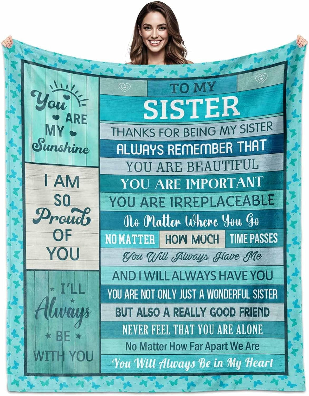 Sister Gifts, Happy Birthday Gifts from Brother, Sisters Gifts for ...