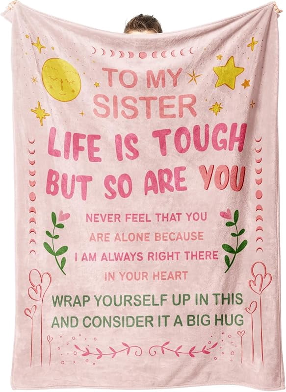Sister Gifts Throw Blanket, Sister Birthday Gifts, Sisters Gift from ...