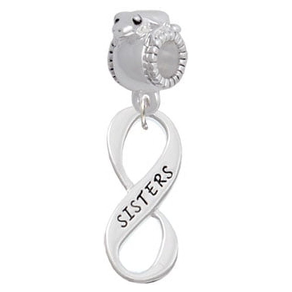 Sister Infinity Sign - Frog Charm Bead - Walmart.com