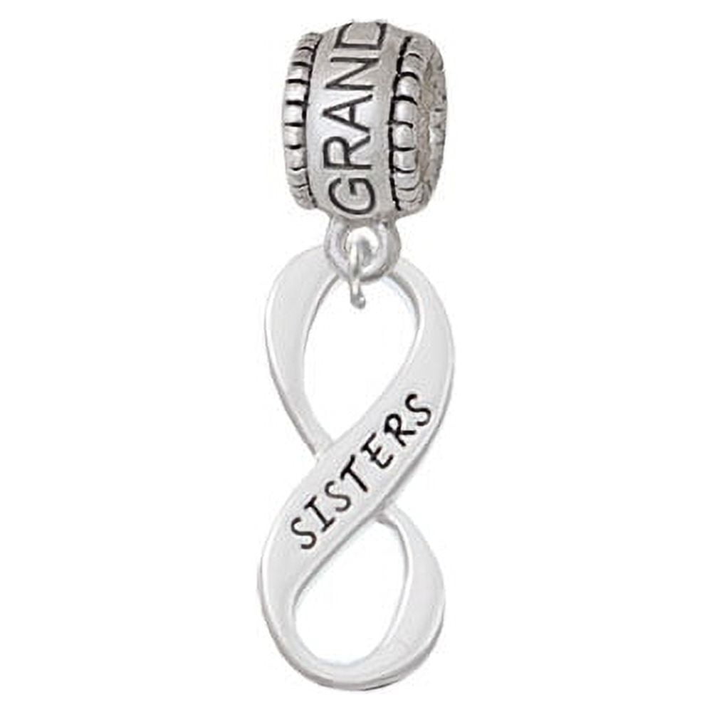 Sister Infinity Sign - Granddaughter Charm Bead - Walmart.com