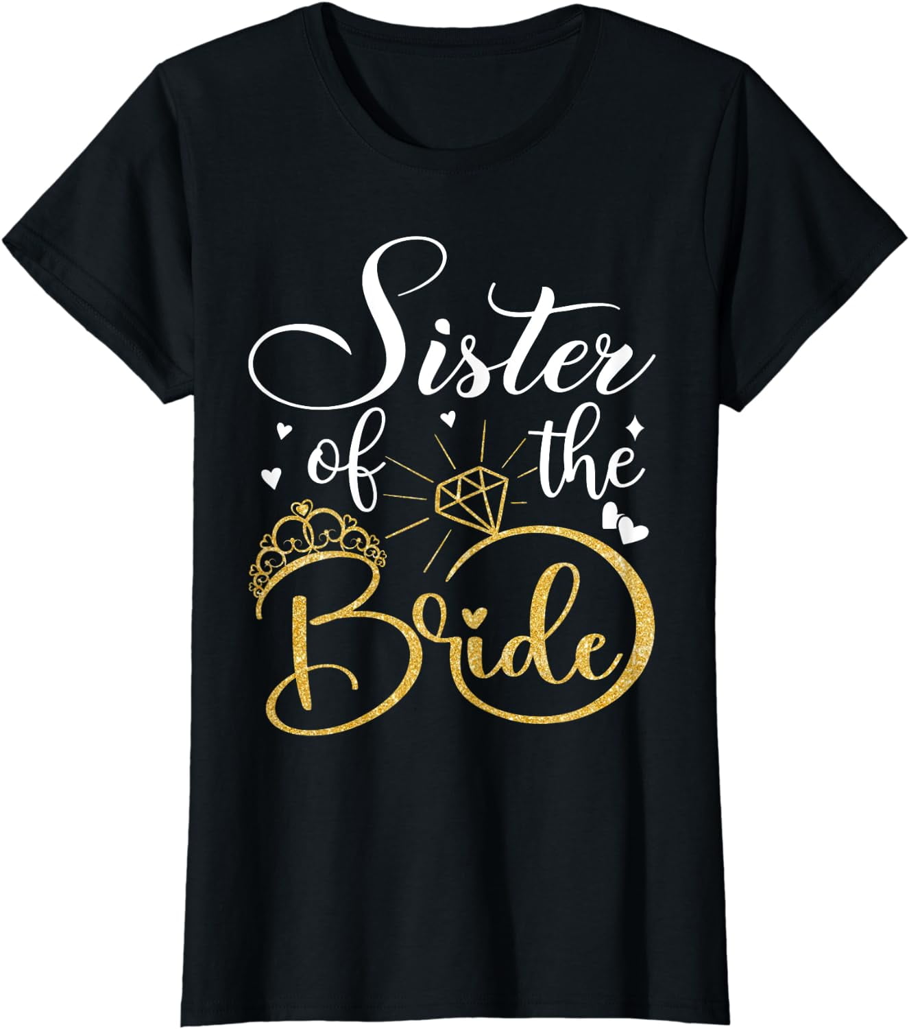 Sister Of The Bride Wedding Bridal Shower T-Shirt - Walmart.com