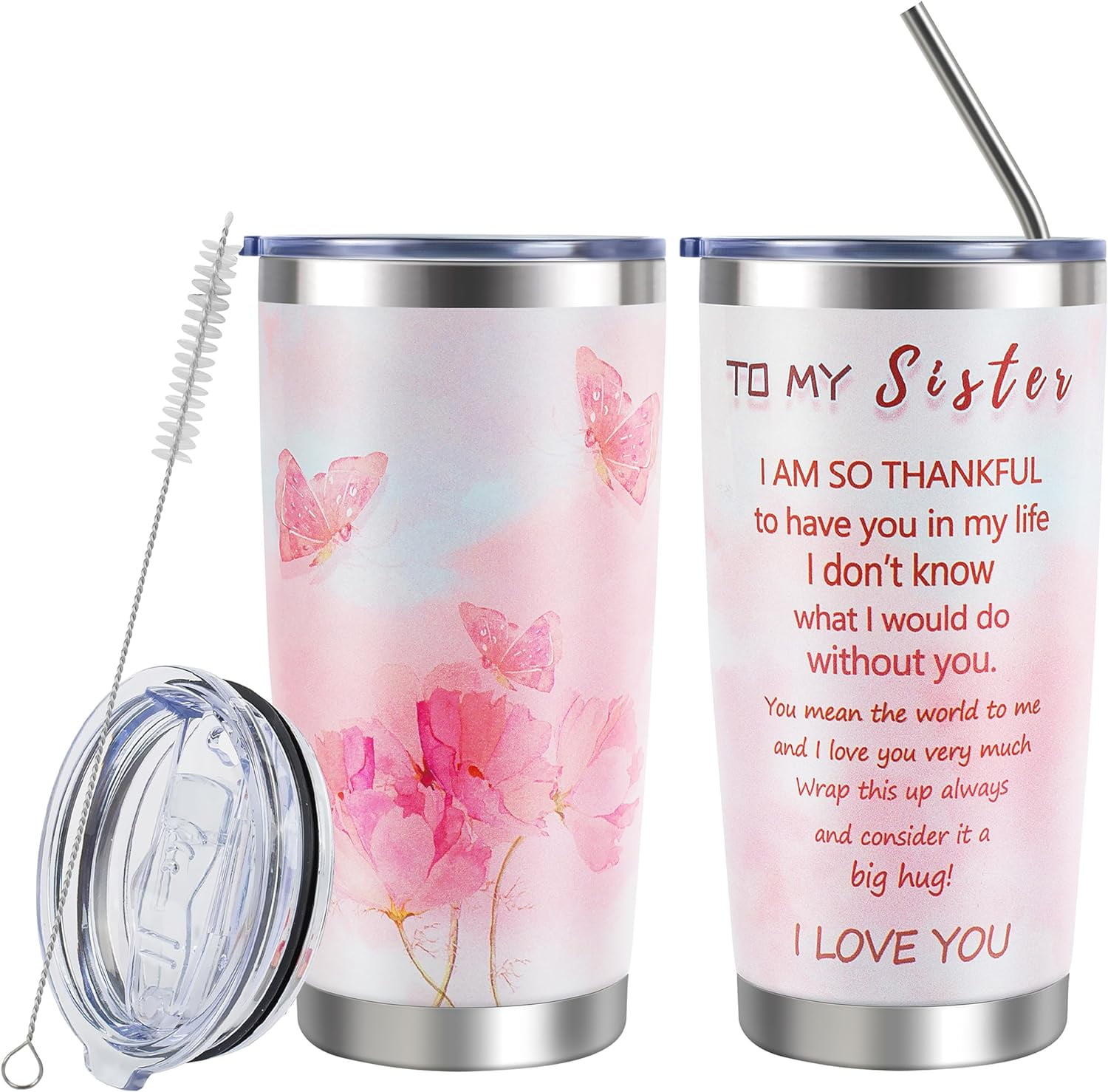 Sister Tumbler from Sister Birthday Gift Ideas Sister Gifts Sister Birthday Gifts from Sister ...