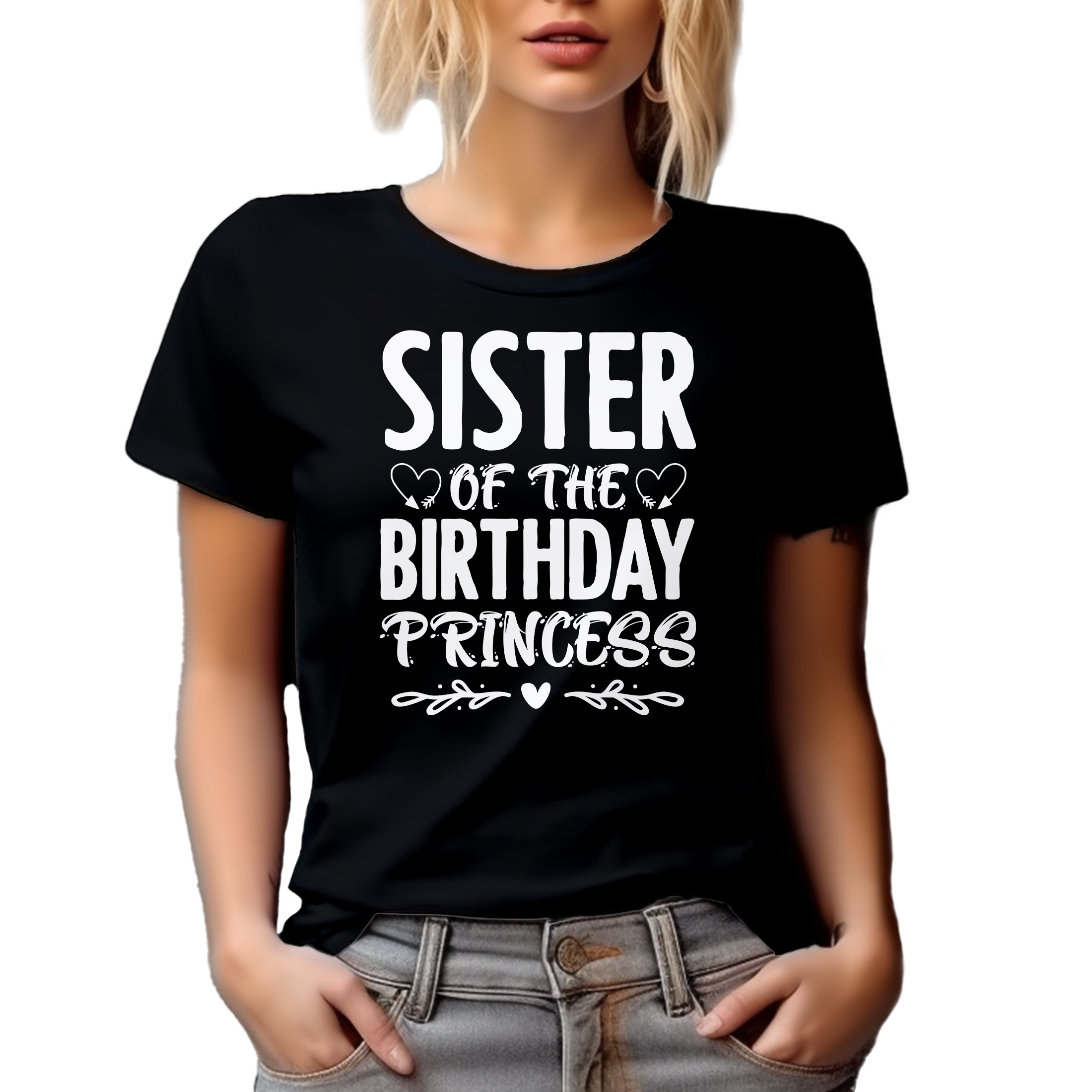 Sister of the Birthday Princess - B-day Celebrant's Sis or Sibling ...