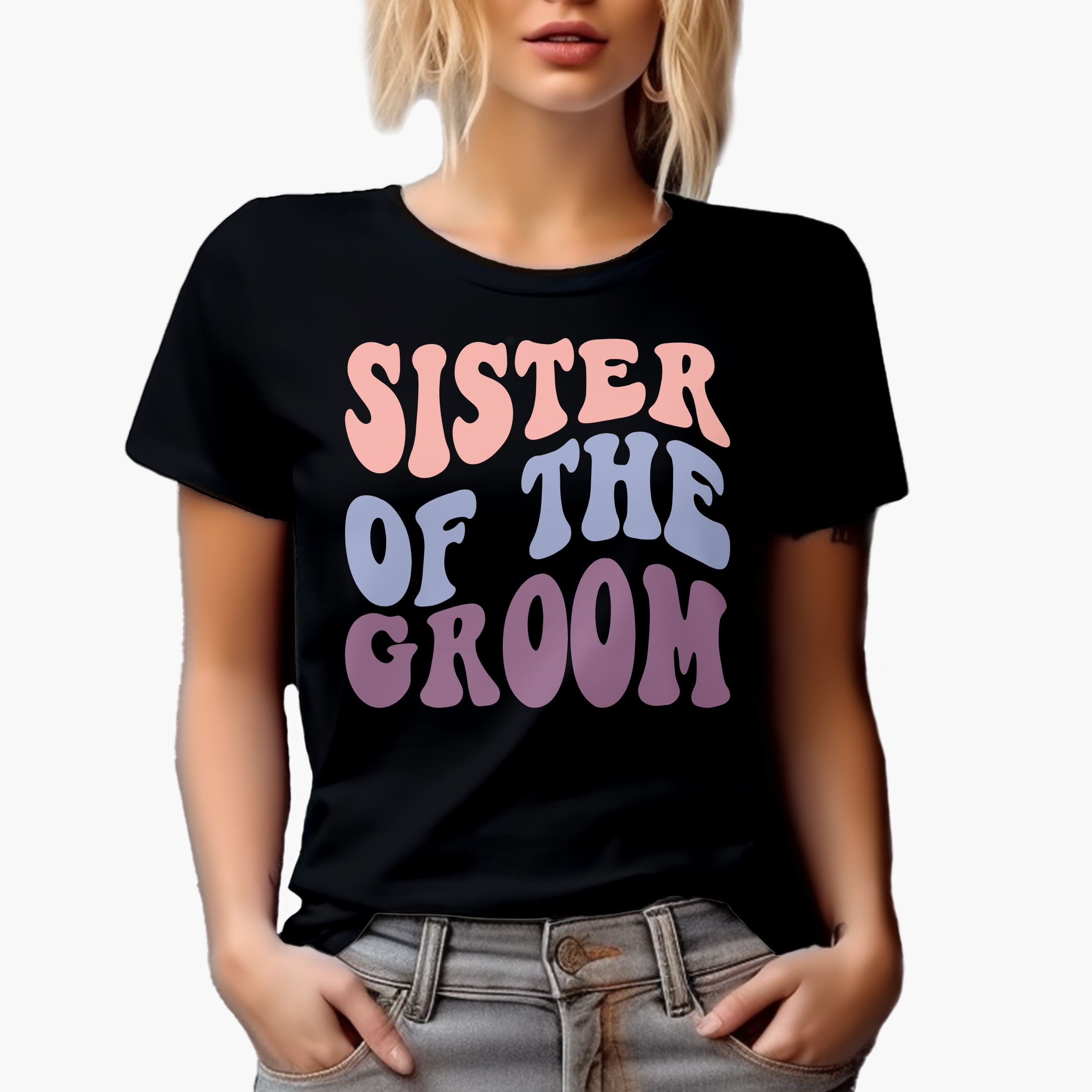 Sister of the Groom, Wedding Day, Marriage or Bridal Shower Themed ...