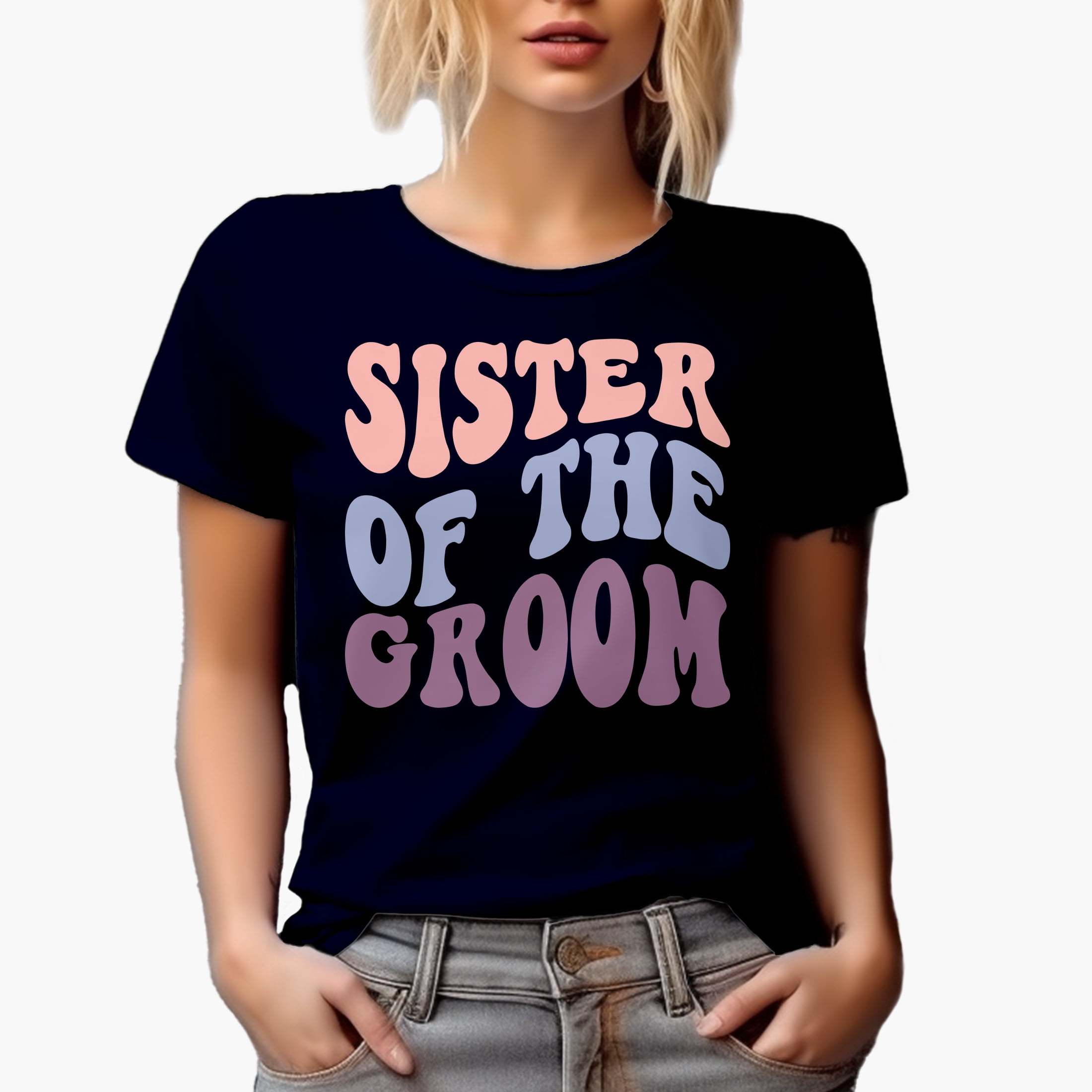 Sister of the Groom, Wedding Day, Marriage or Bridal Shower Themed ...
