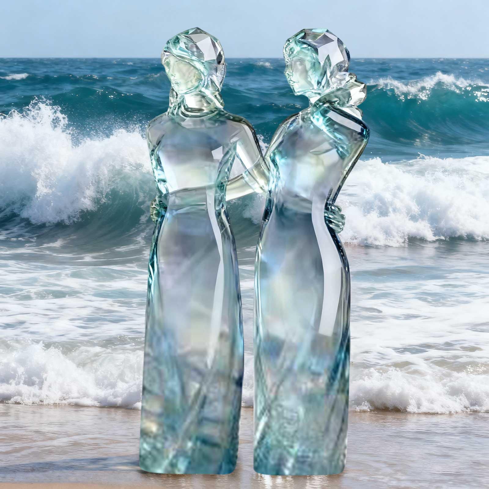 Sisters By My Side Celebrates Friendships Sisters Sculpture Friend ...