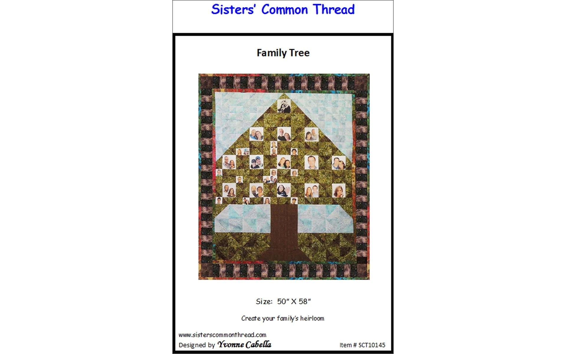 Sisters Common Thread Family Tree Ptrn - Walmart.com