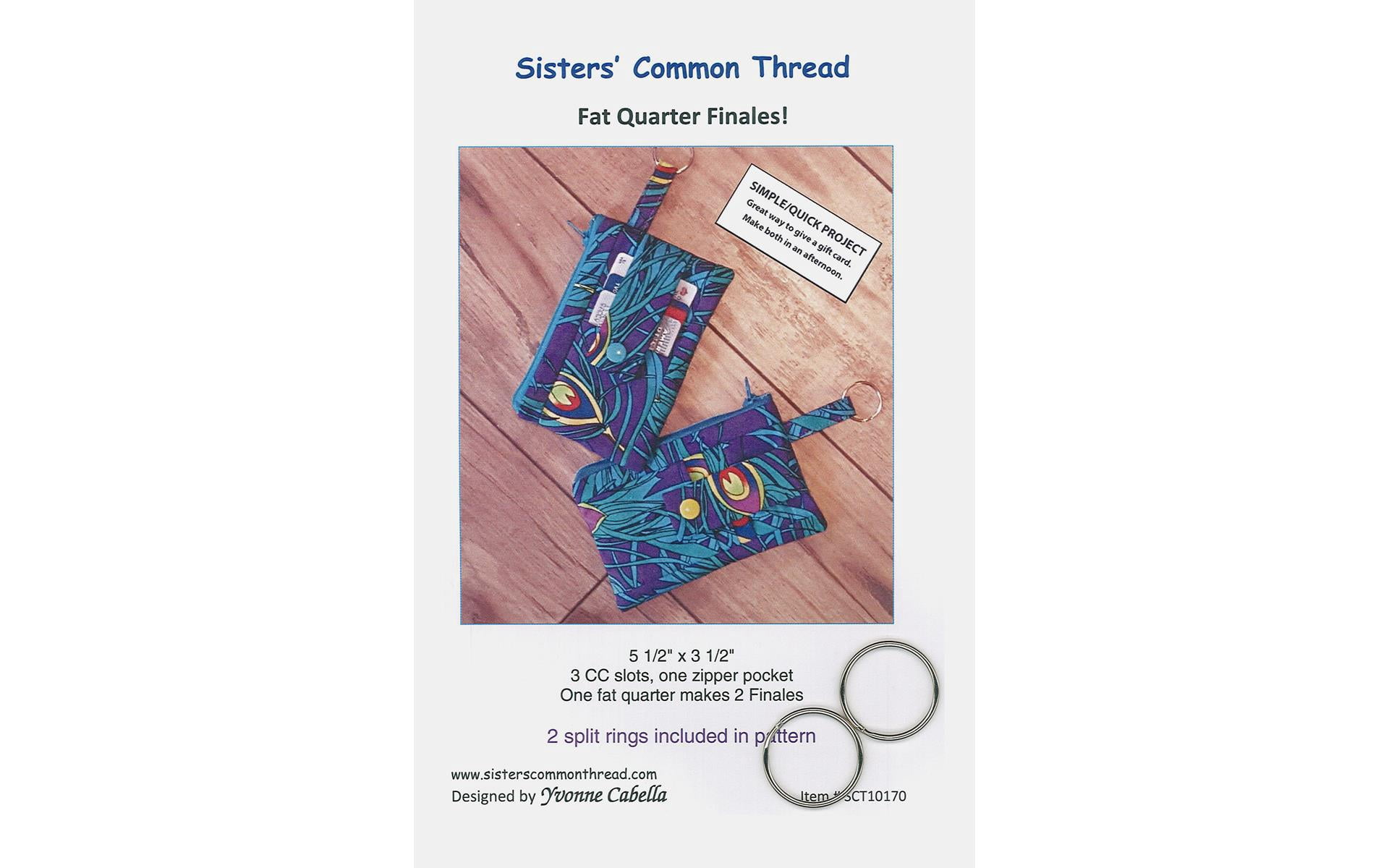 Sisters Common Thread Fat Quarter Finales Ptrn - Walmart.com