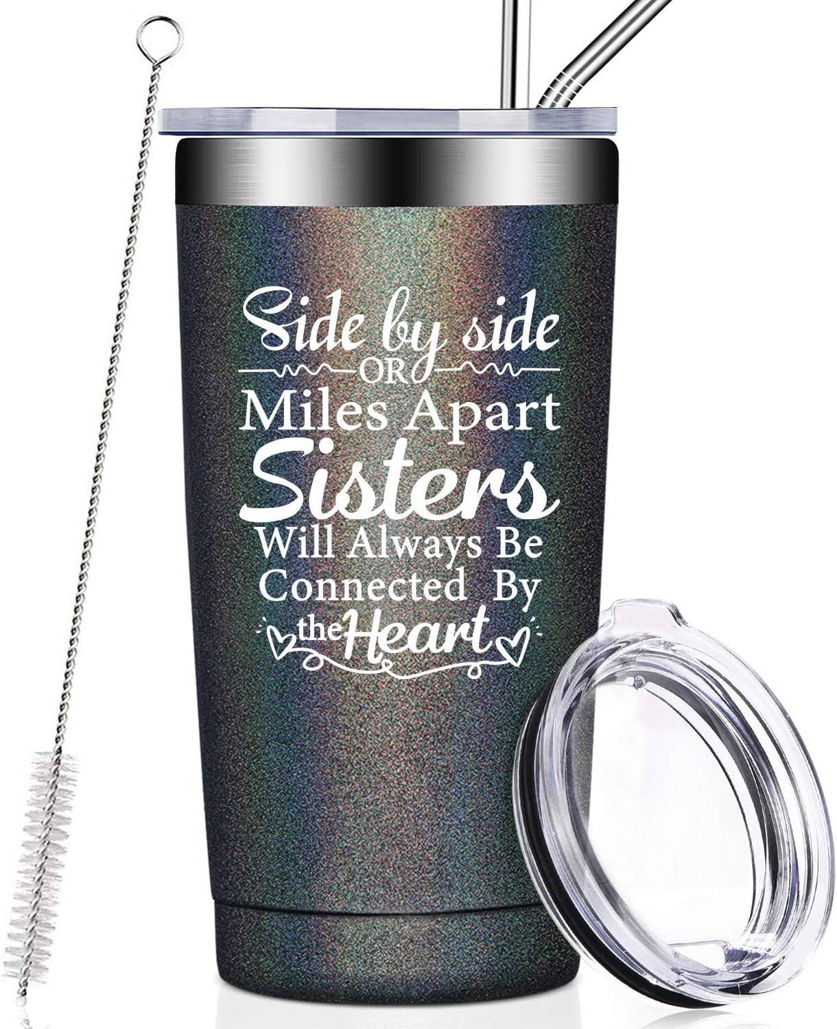 Sisters Gifts from Sister, Sister Present Tumblers, Sisters in Law ...