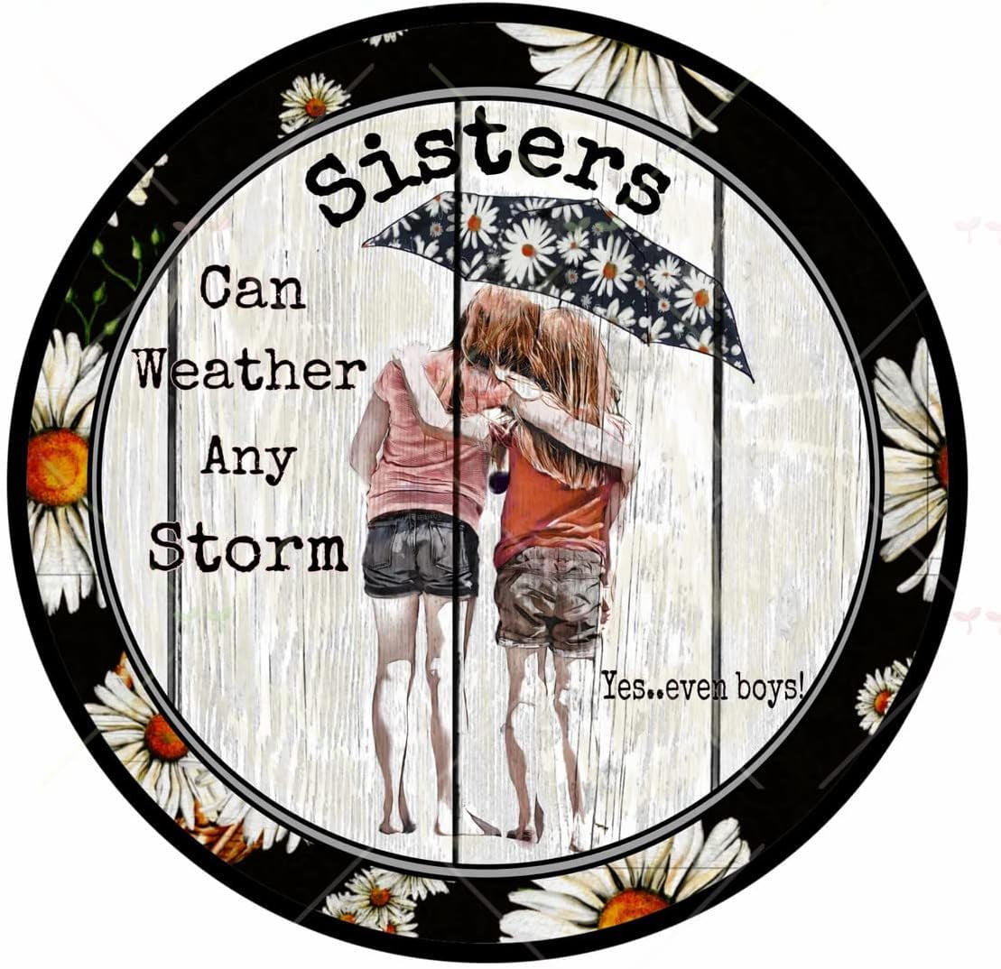 Sisters Inspirational Sign Wreath Sign Wreath Sign Sister Gift Sister ...