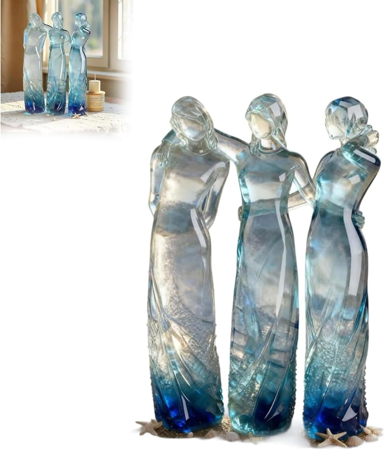 Sisters by My Side, Celebrates Friendships Three Sisters Sculpture ...