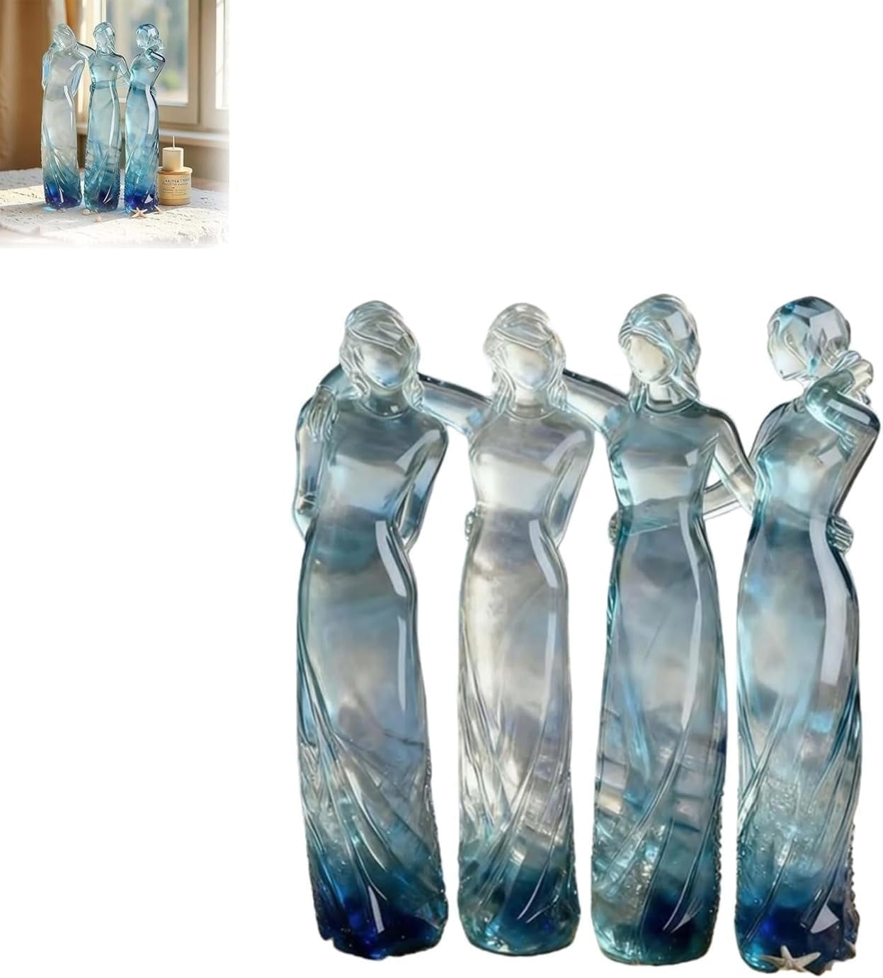 Sisters by My Side, Celebrates Friendships Three Sisters Sculpture ...