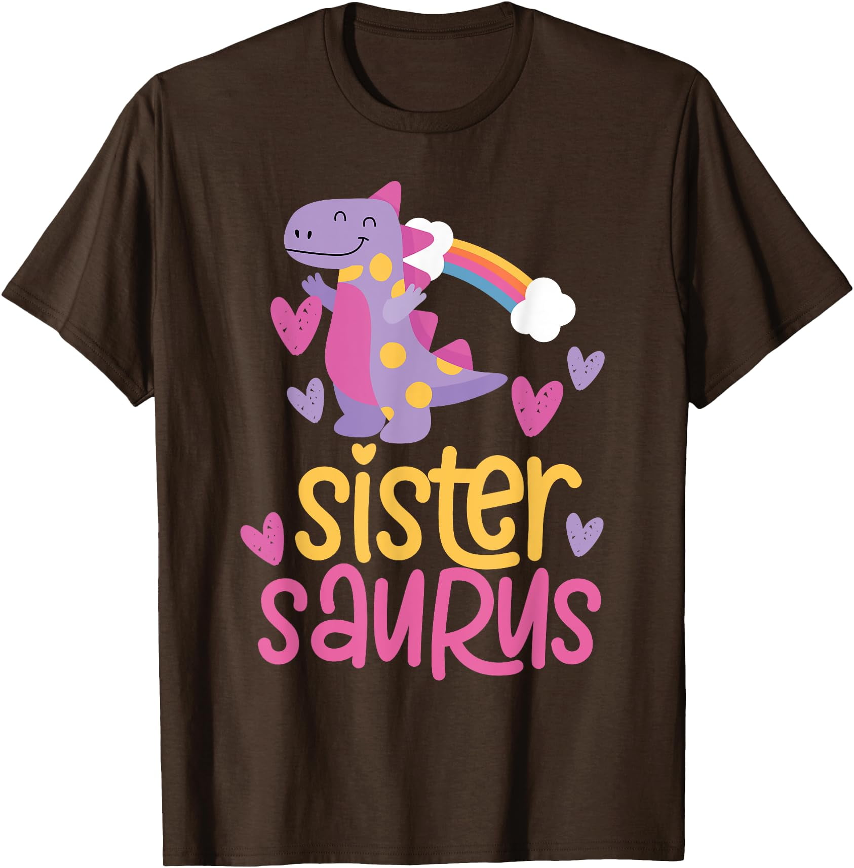Sistersaurus Sister Saurus Dinosaur Unisex T-Shirt for Men Women Kids ...