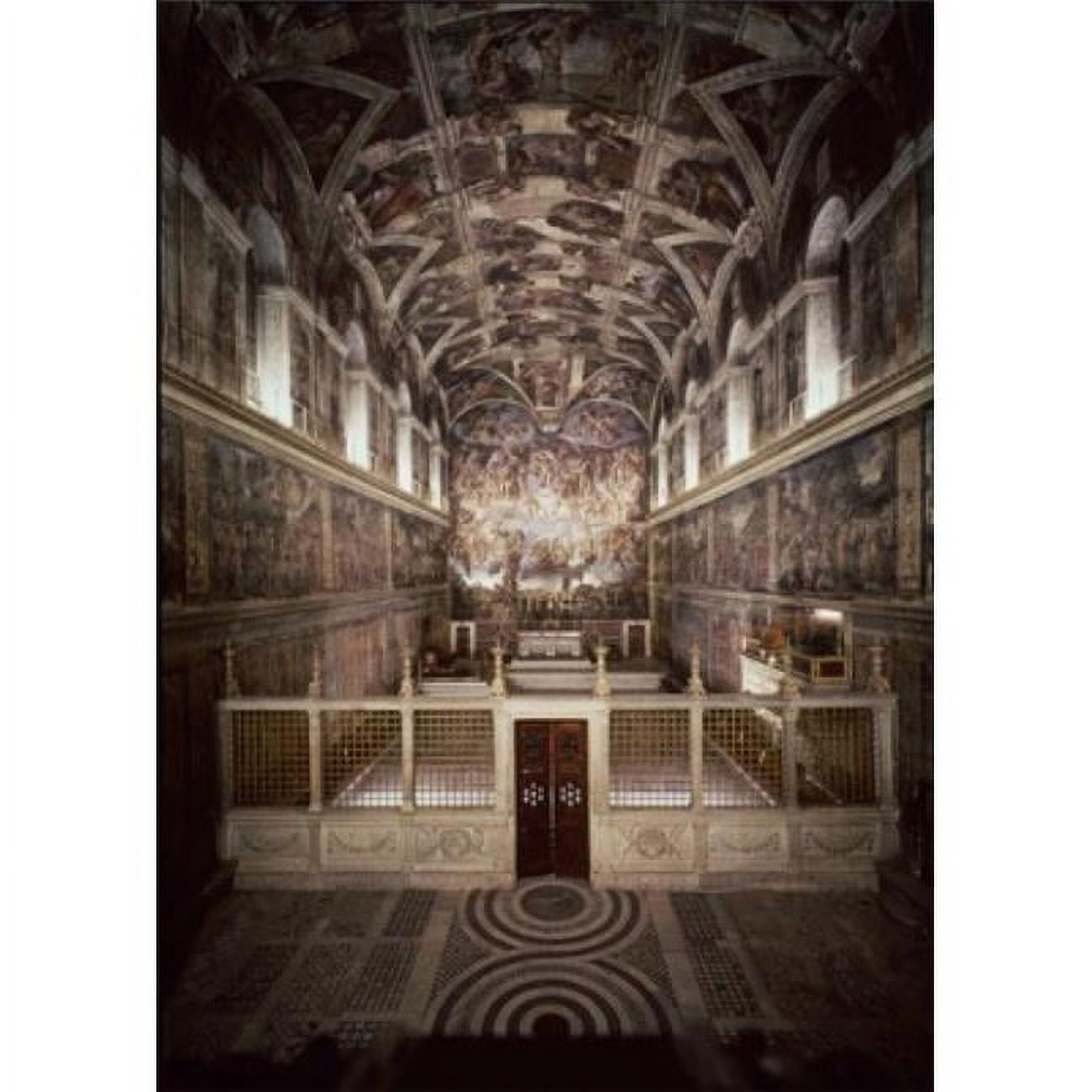 Sistine Chapel Michelangelo Buonarroti 1475-1564 Italian Sistine Chapel ...