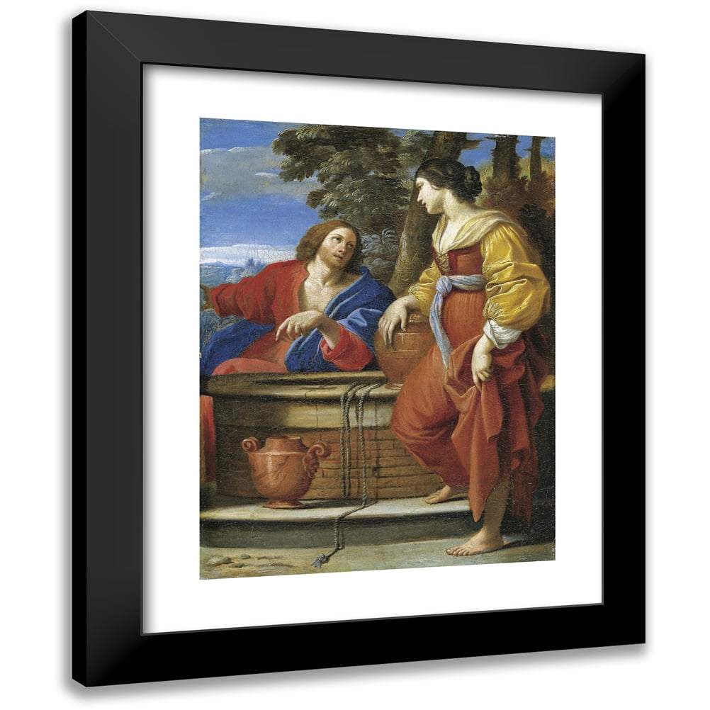 Sisto Badalocchio 12x14 Black Modern Framed Museum Art Print Titled ...
