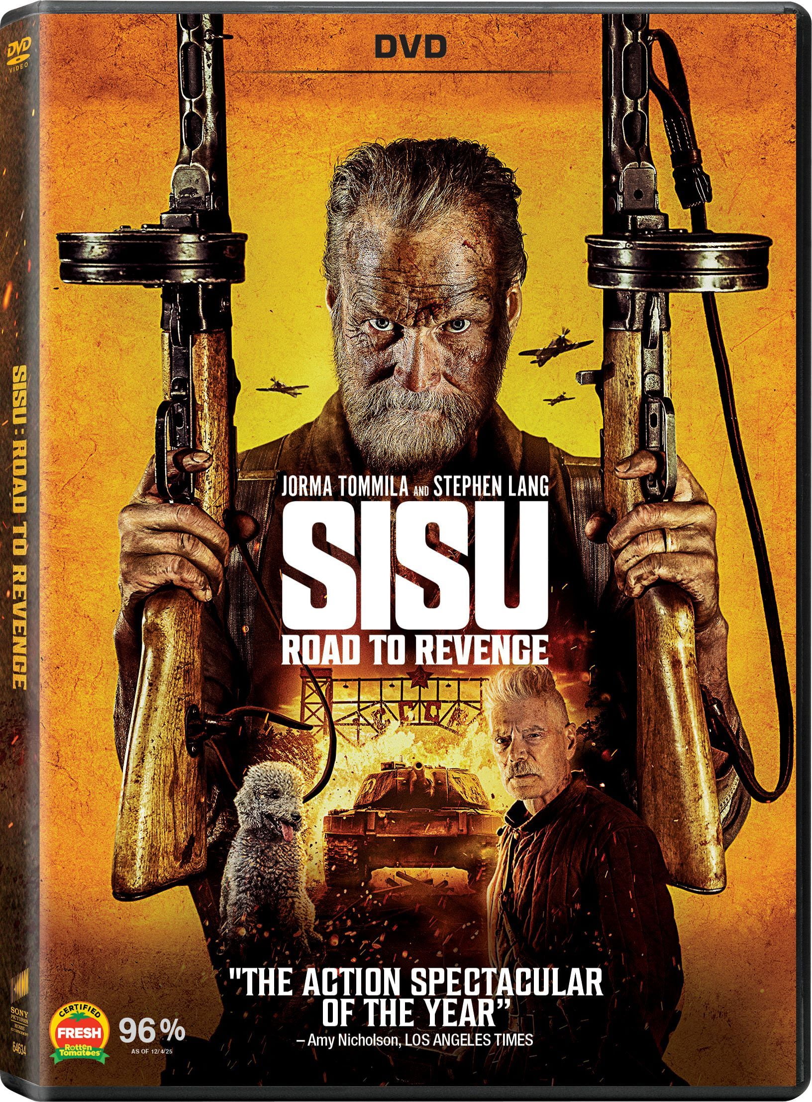 Sisu: Road to Revenge (DVD) Sony Pictures, Action & Adventure, Thriller ...