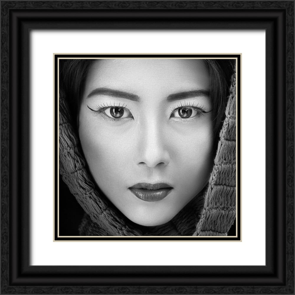 Siswandhono, Arief 20x20 Black Ornate Wood Framed with Double Matting Museum Art Print Titled ...