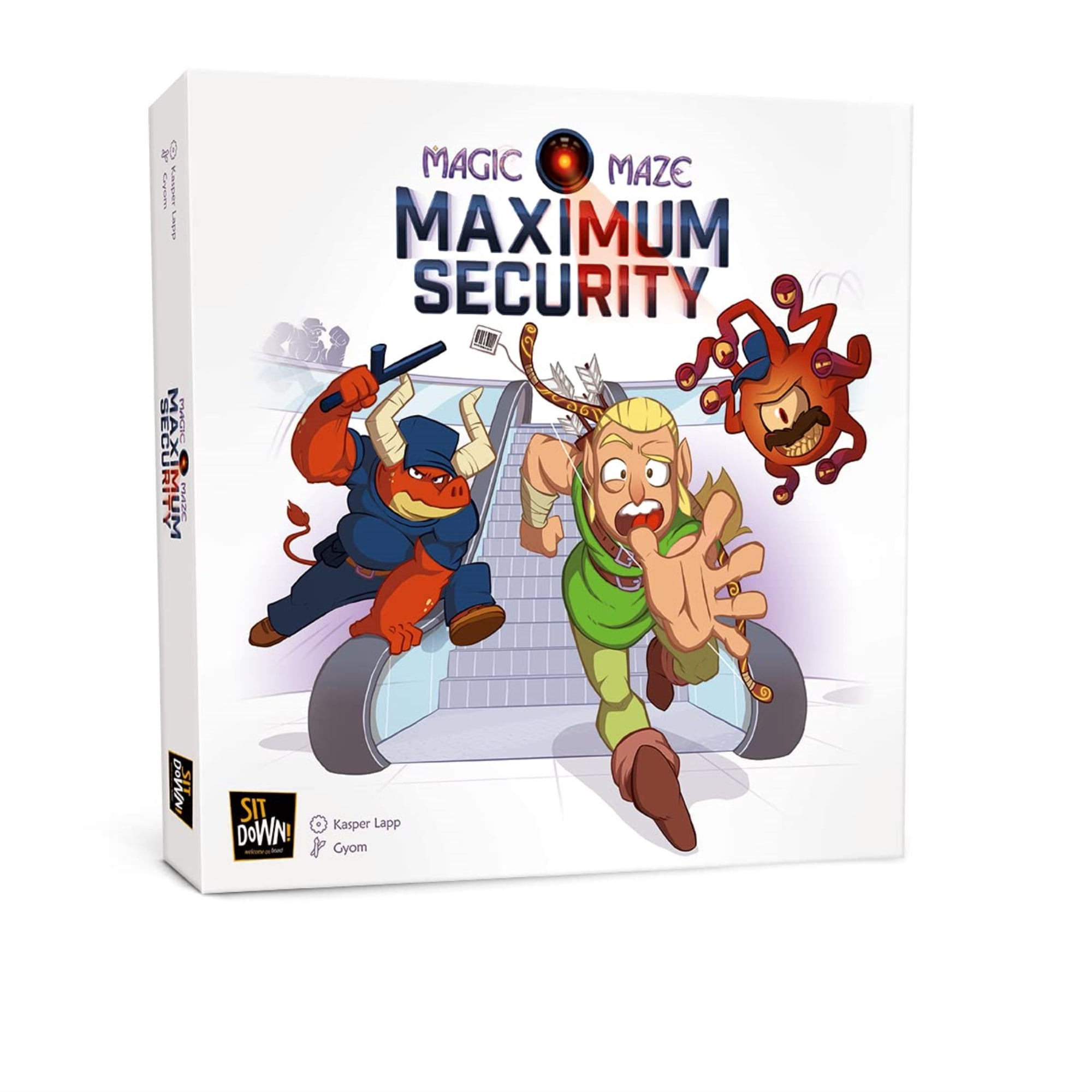 Sit Down! Magic Maze: Maximum Security, Strategy Board Game, Customize ...