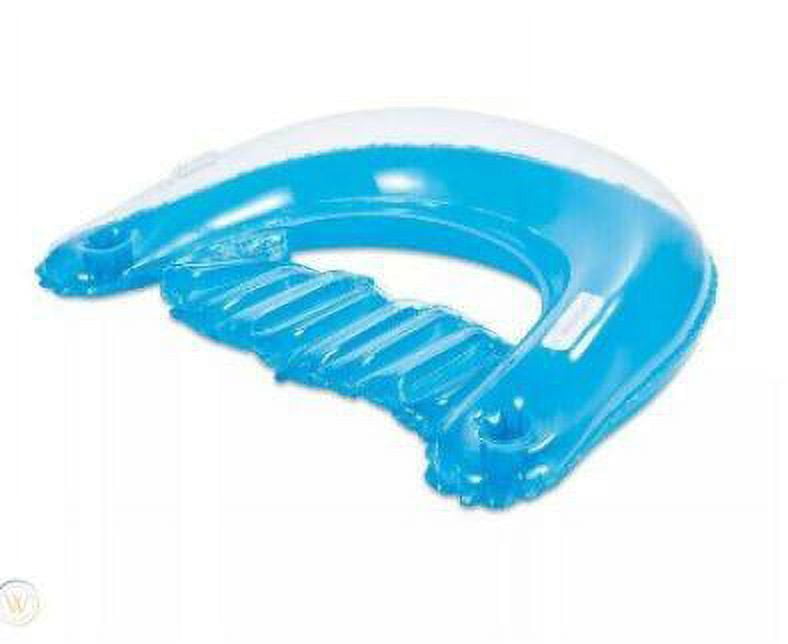 Sit N Float Inflatable Lounge, 60" X 39", 1 Pack (Colors May Vary ...