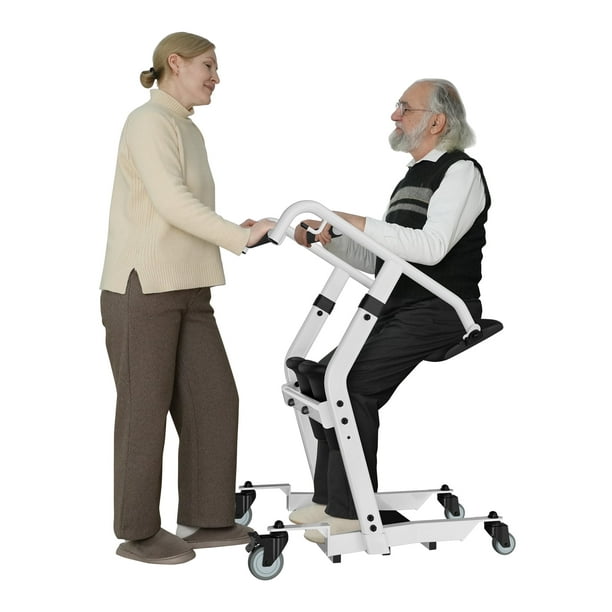 Upgrade Sit to Stand Lift, Patient Transport Unit with Wheels, Stand ...