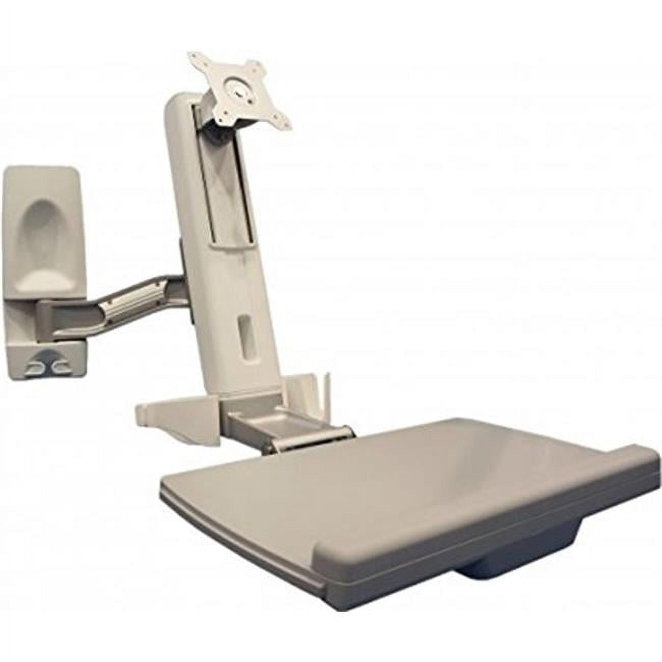 Sit Stand Wall Mounted Computer Workstation System - Walmart.com