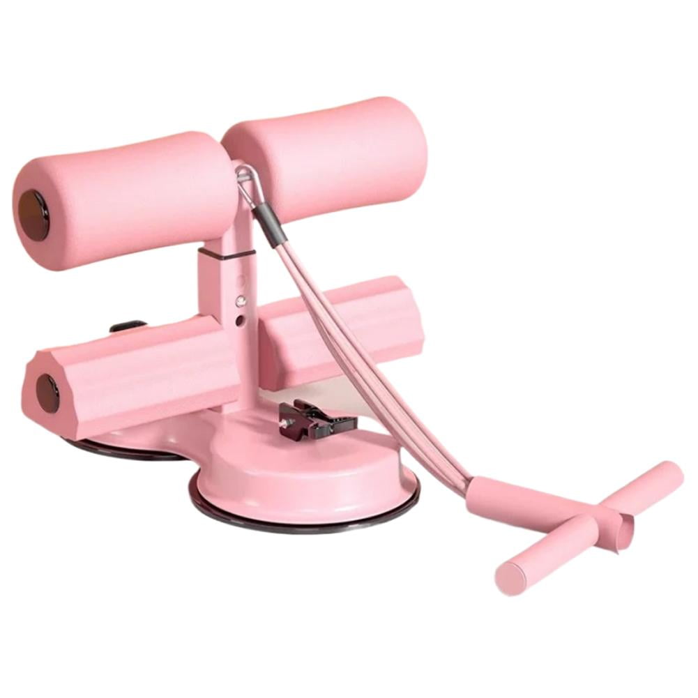 Sit-Up Bar with Suction Cups, Adjustable Foot Holder with Resistance ...
