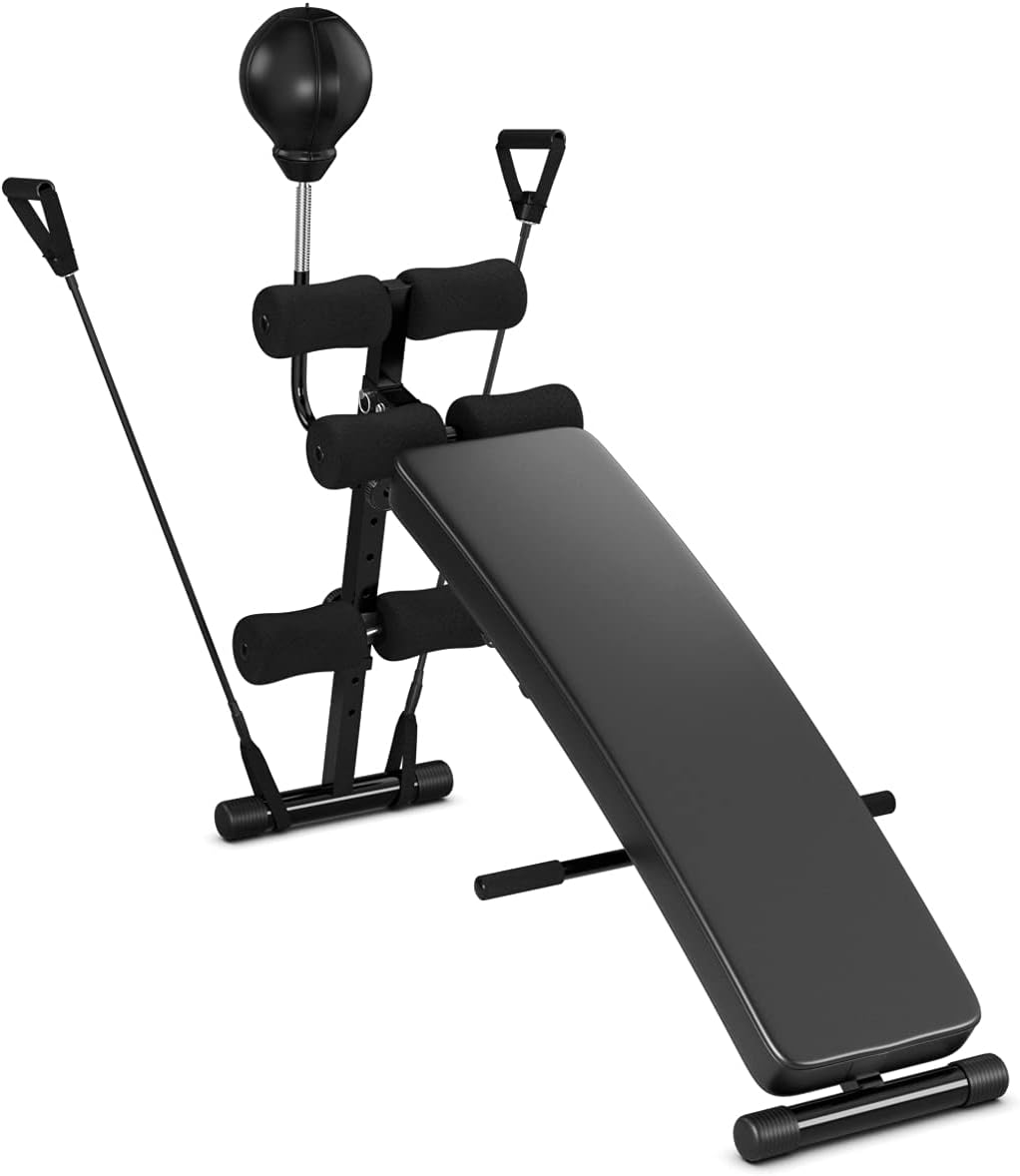 Sit Up Bench, Adjustable Weight Bench for Full Body Exercise, Foldable ...