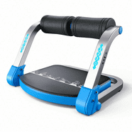 GIKPAL Foldable Ab Machine, Home Gym Equipment, Max 440lbs with LCD ...