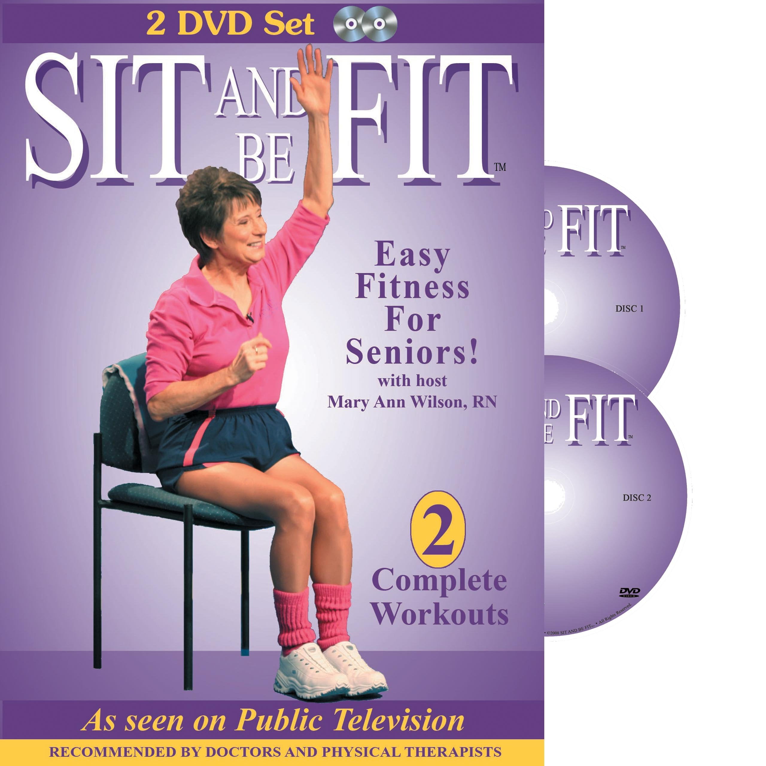 Sit and Be Fit Easy Fitness for Seniors Complete Workouts - Walmart.com