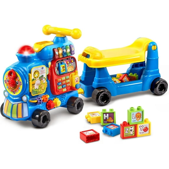 Sit-to-Stand Alphabet Train - Push & Pull Learning Walker with ABC ...