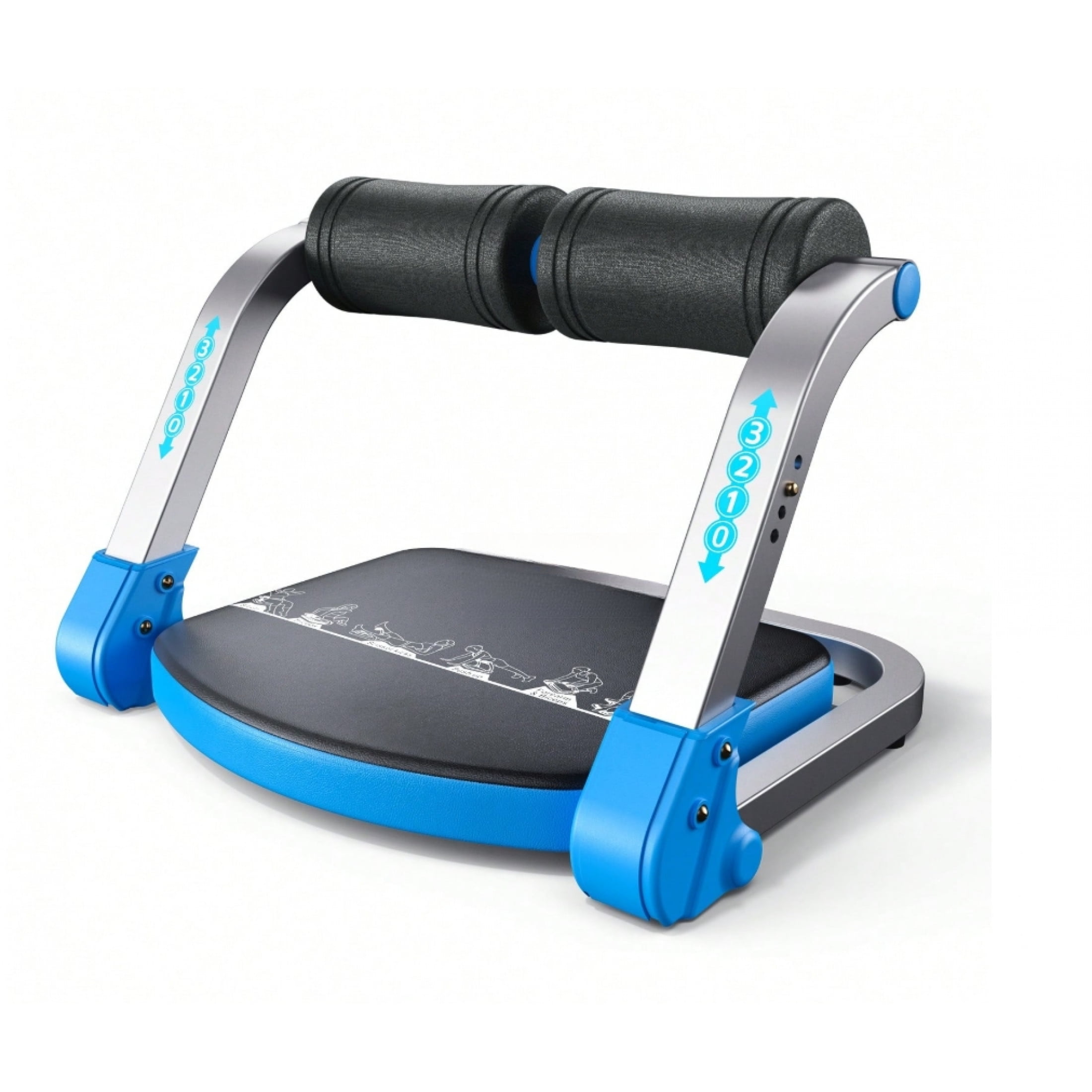 Sit-up Machine, Abdominal Muscle Training Machine, Adjustable ...