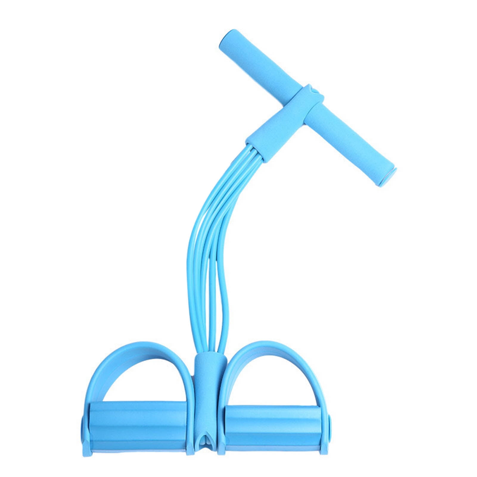 Sit-up Pedal Puller Resistance Band with Handle Multifunction 4/6-Tube ...