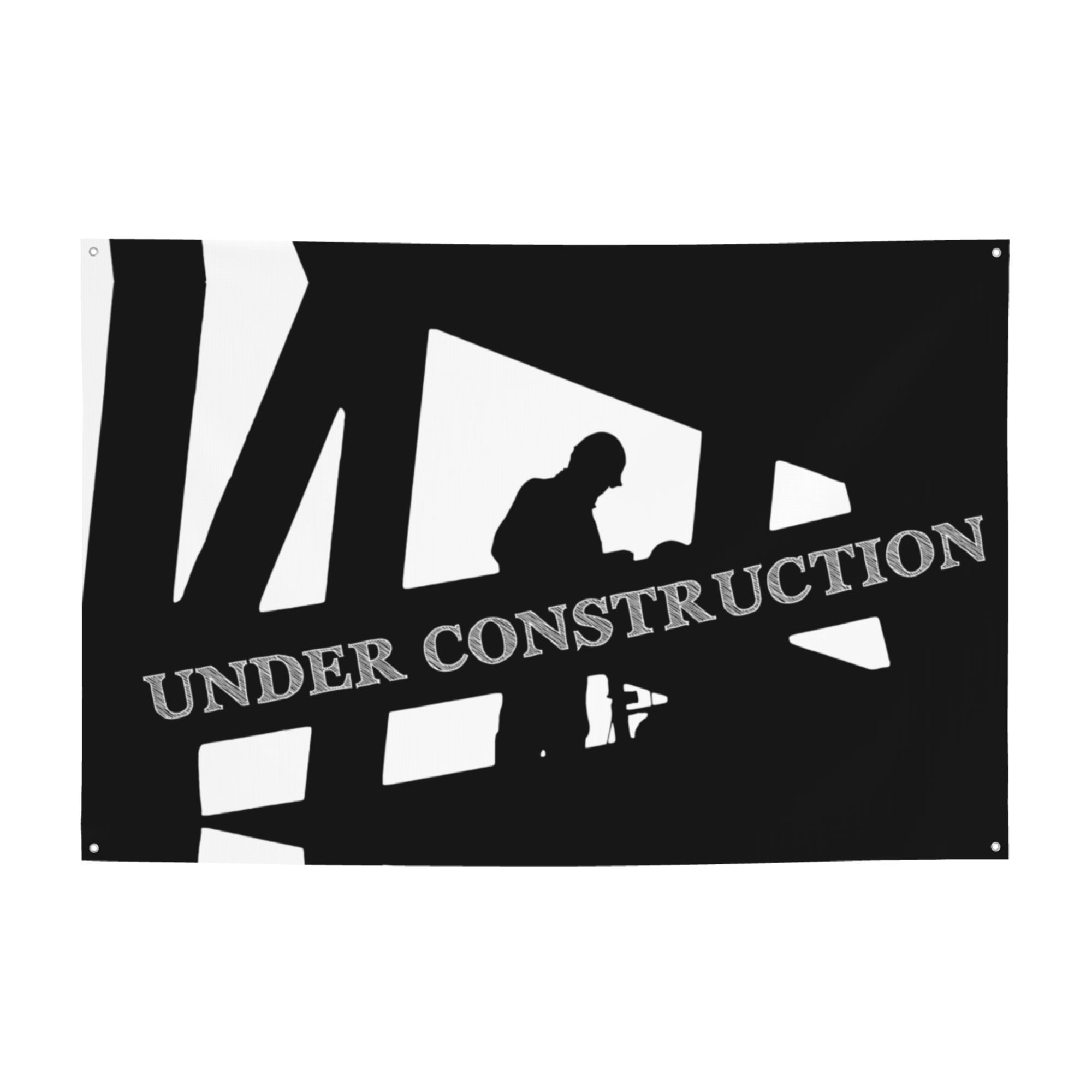 Site Maintenance Under Construction Sign Sign Banner, Workers Hanging ...